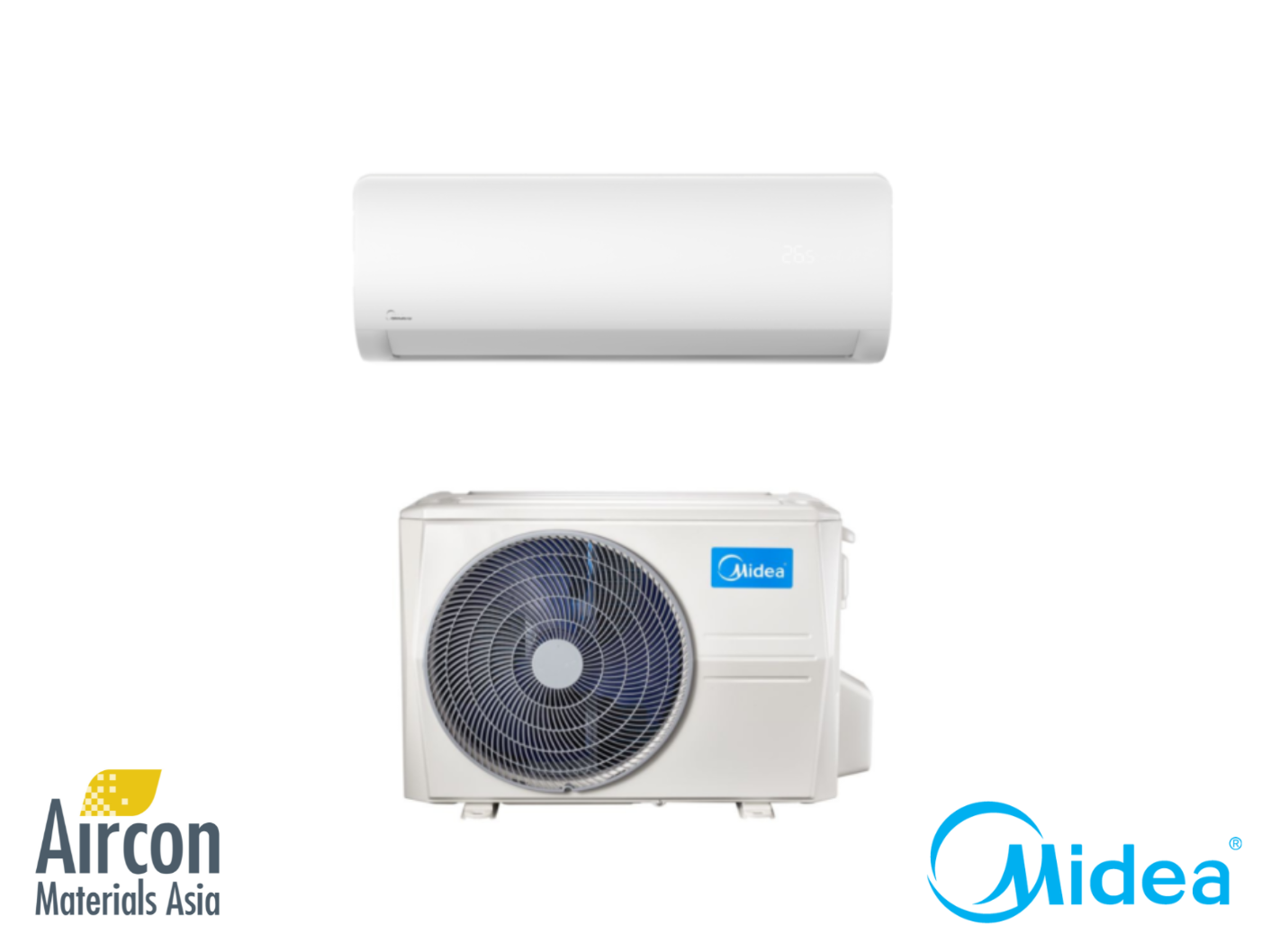MIDEA AG AIRCON WALL MOUNTED - SYSTEM 1